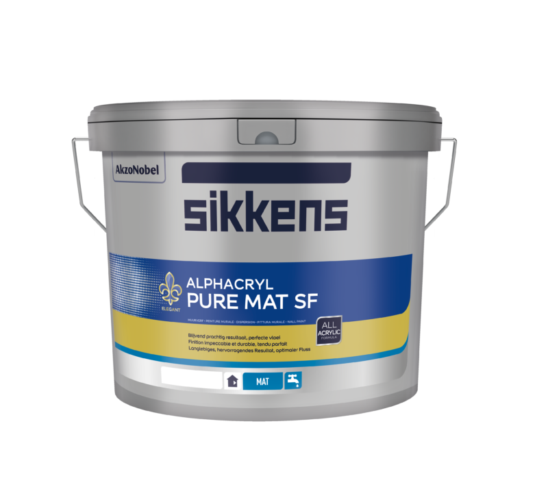 Sikkens Alphacryl Pure Mat SF - Colorspectrum.nl